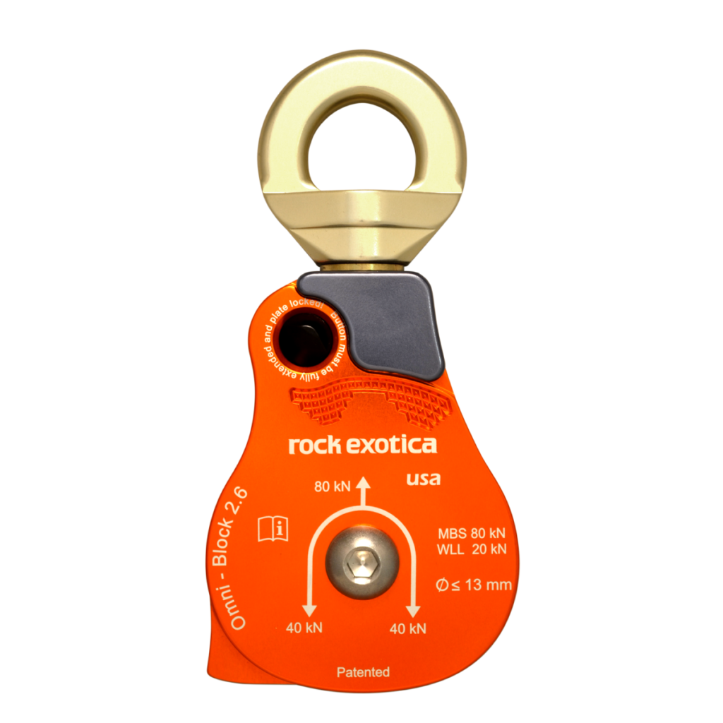 Rock Exotica Omni-Block Swivel Pulleys